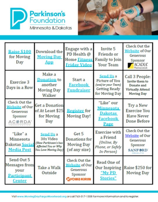 New Moving Day Bingo Challenge - Moving Day